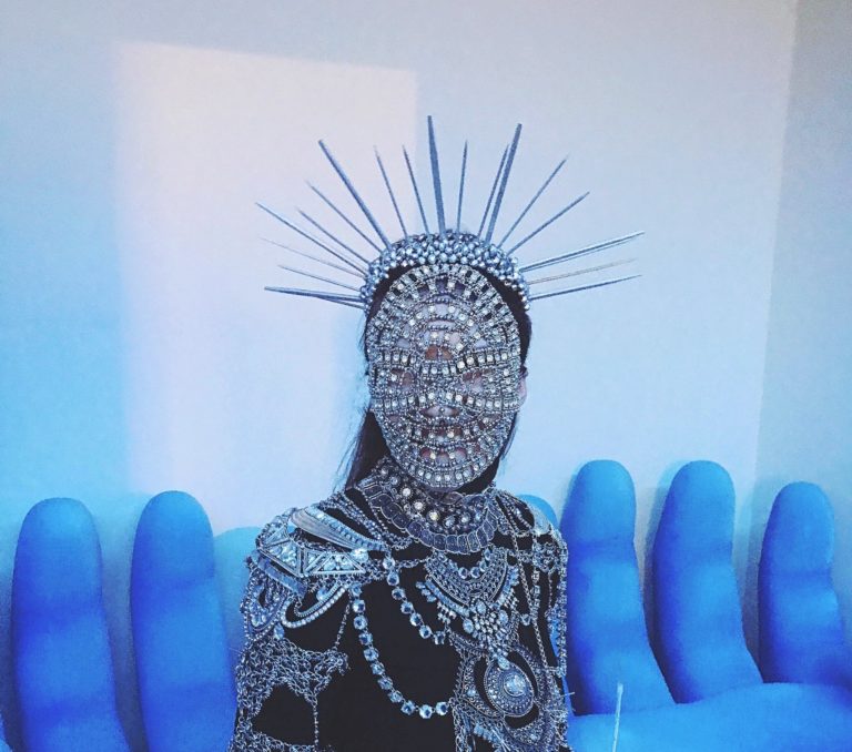 Full Face Metal Mask Vultur, Haute Couture Face Accessory – GetMan Jewelry