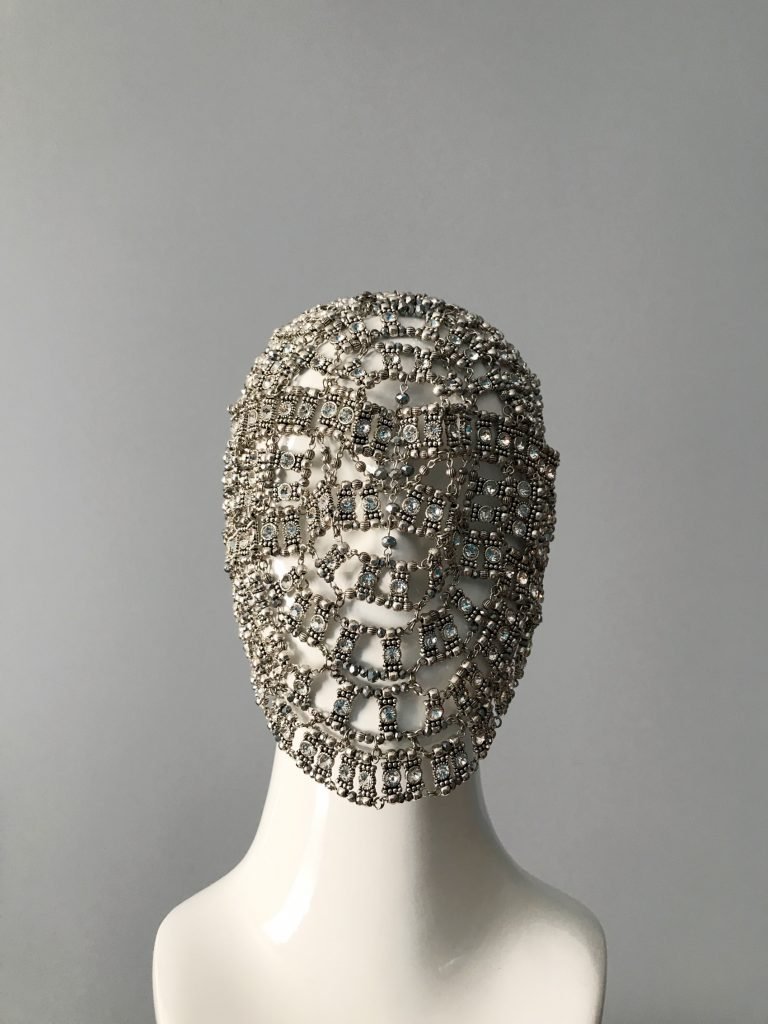 Full Face Metal Mask Vultur, Haute Couture Face Accessory – GetMan Jewelry