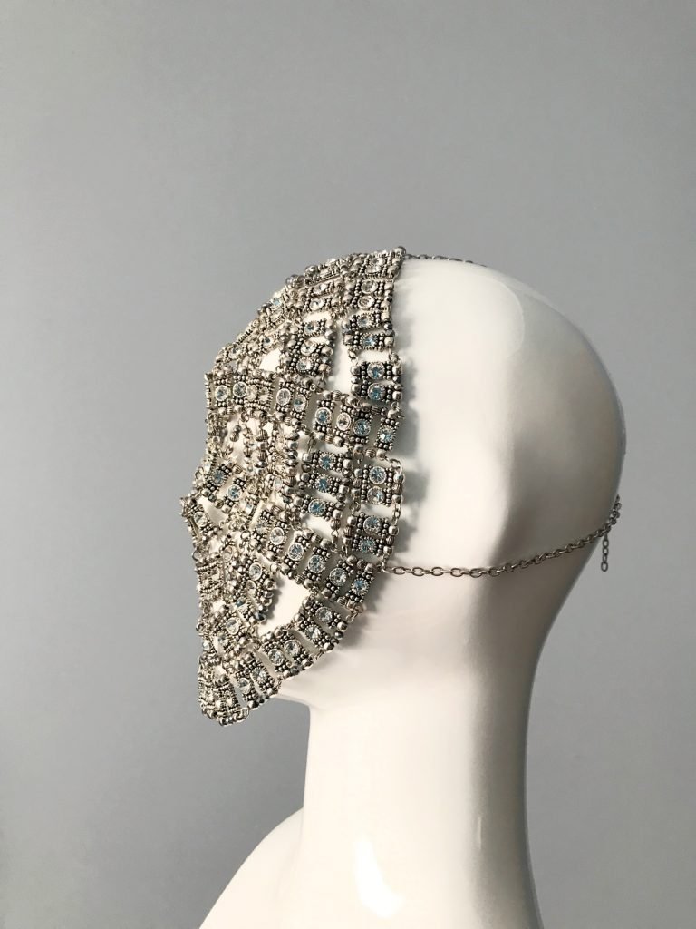 Full Face Metal Mask Vultur, Haute Couture Face Accessory – GetMan Jewelry