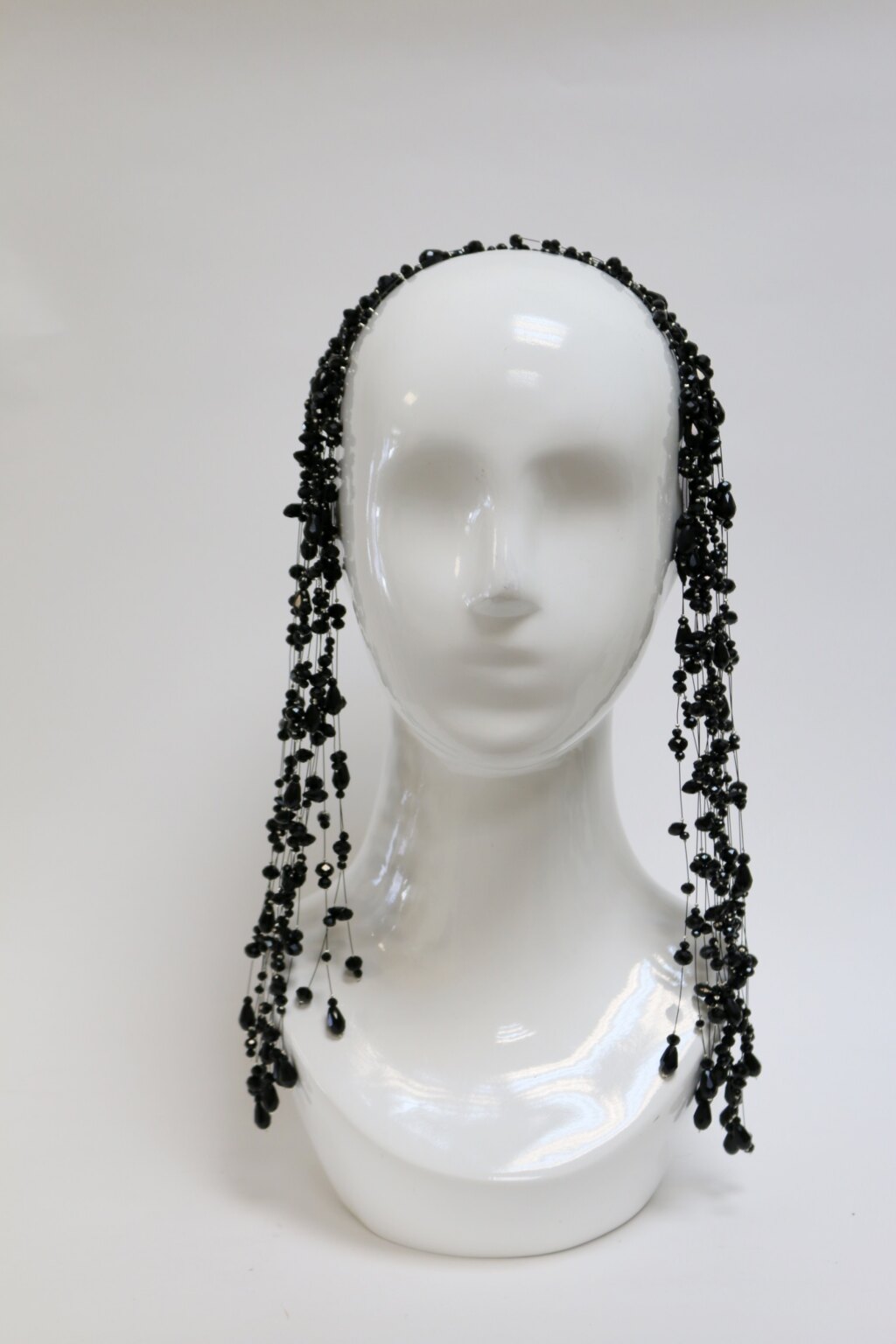 Black Bohemian Headpiece Leya, Gypsy Headdress – GetMan Jewelry